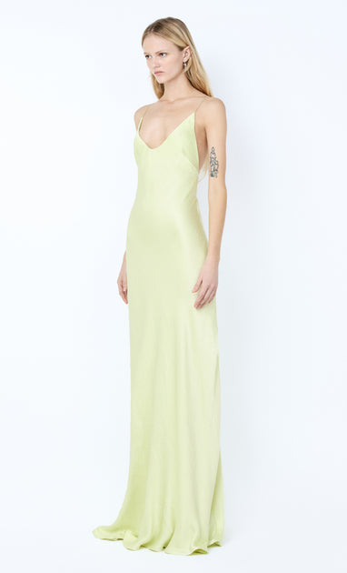 FLORENCE SCOOP MAXI DRESS - WASABI – BEC + BRIDGE AU