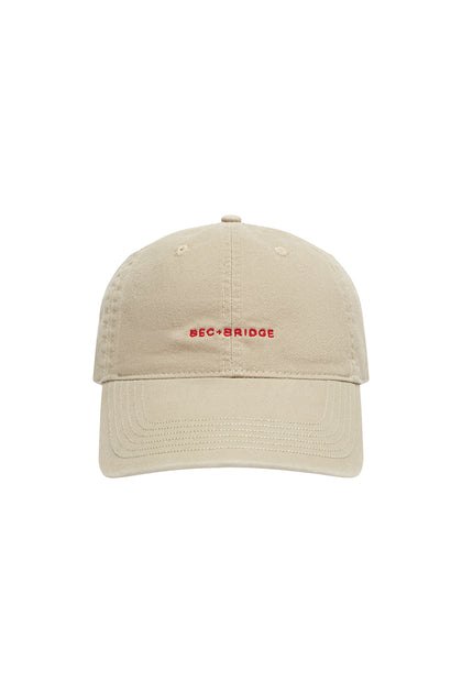 BEC + BRIDGE CAP - TAUPEE/RED – BEC + BRIDGE AU
