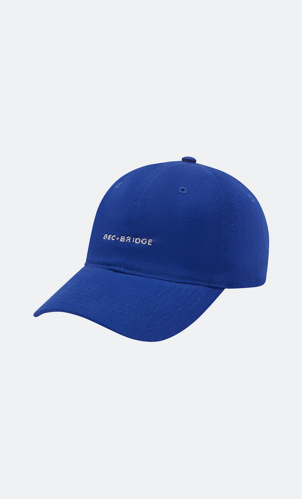 Bec + Bridge Cap in Marine Blue and Ivory