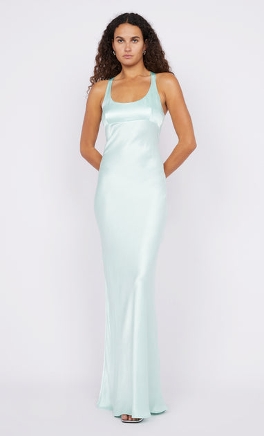 Maxina Crossover Dress in Mint - BEC + BRIDGE – BEC + BRIDGE AU