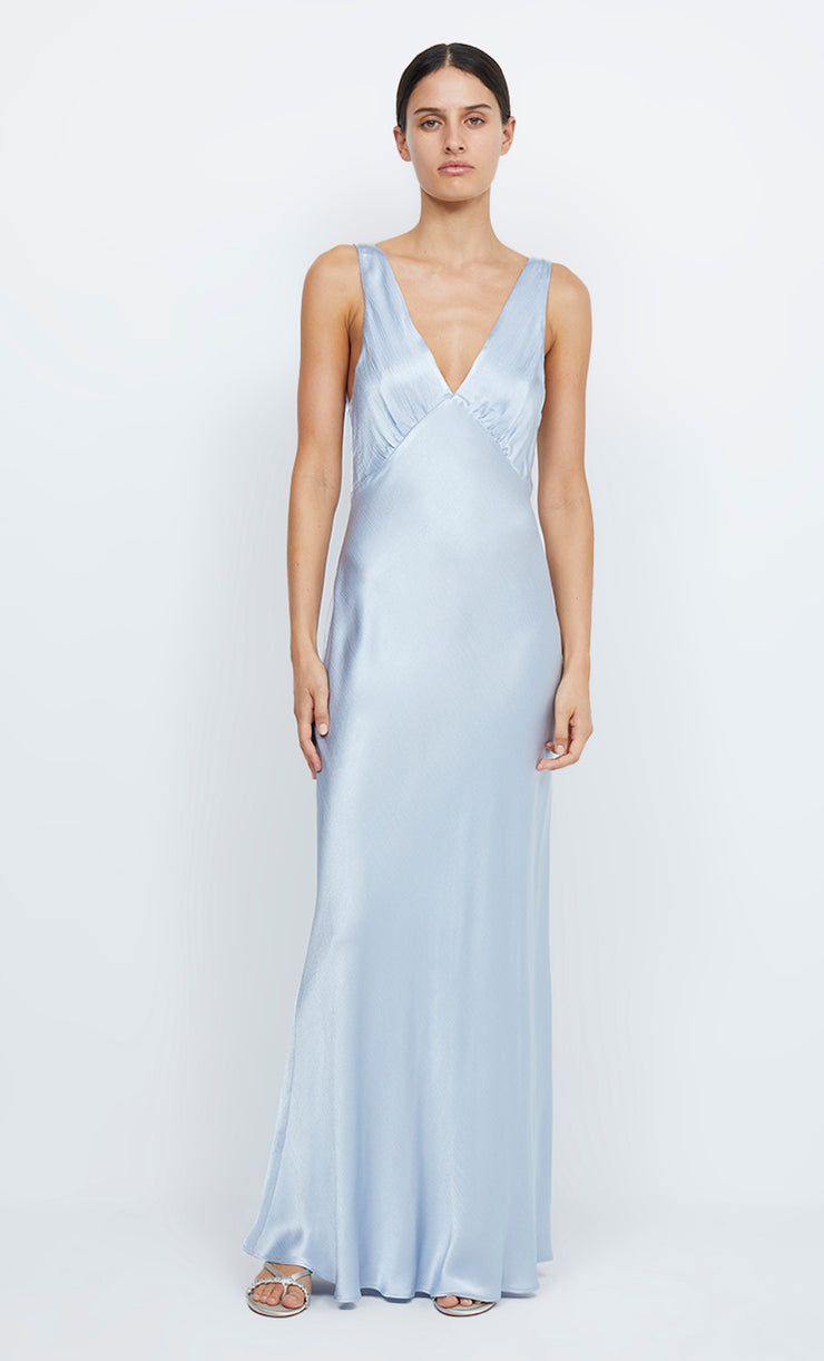 MOON DANCE VERONA MAXI DRESS - DUSTY BLUE – BEC + BRIDGE AU